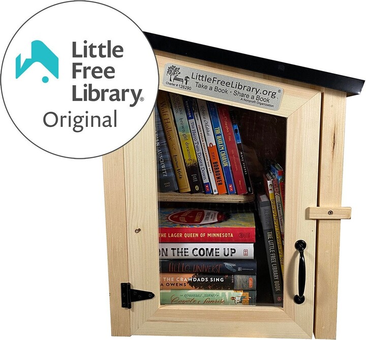 Etsy Little Free Library® Two Story Modern With Official Charter Sign ...