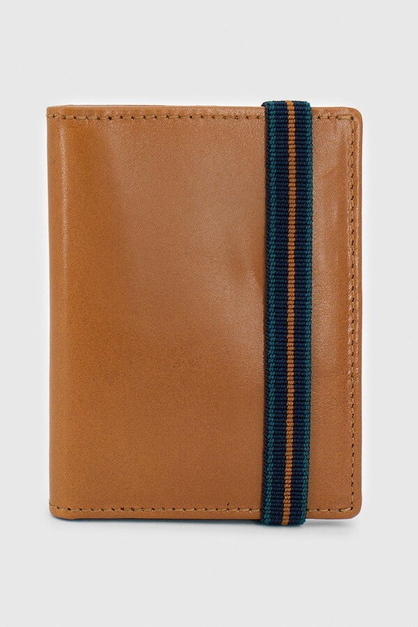 Steel & Jelly Leather Bifold Wallet With Contrast Inside - ShopStyle