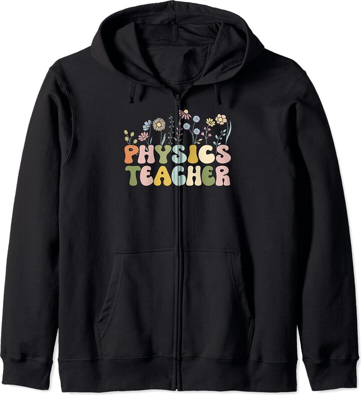 Science Physicist 100th Day of School Vibes Retro Physics Teacher ...