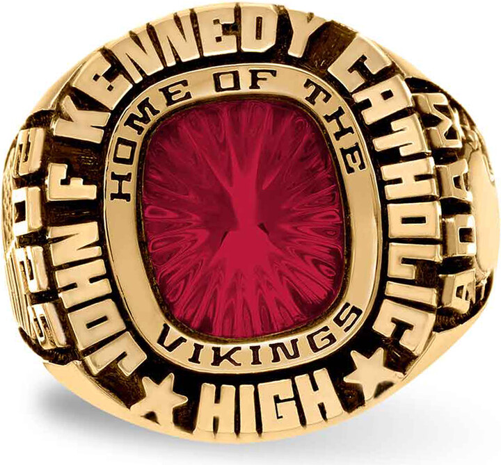Zales Men's High School Class Ring by ArtCarved (1 Stone) - ShopStyle ...