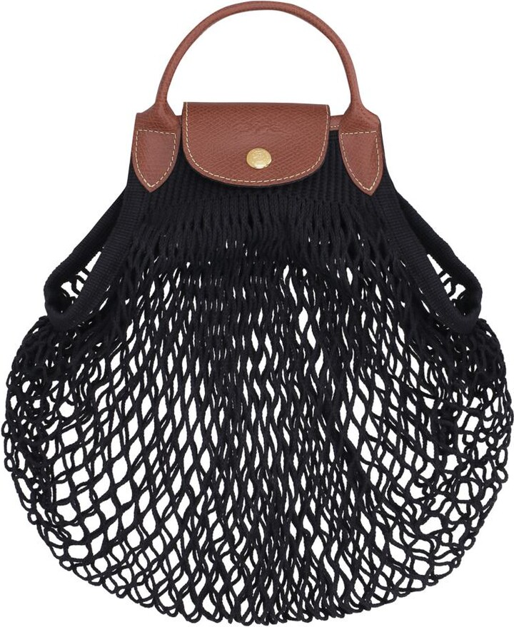 Longchamp Le Pliage Filet Mesh-Knit Bag - ShopStyle