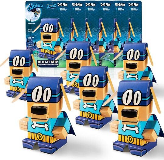 Cubles Dog Man Series 6-Pack Birthday and Education Activities Bark ...