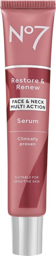 No7 Restore & Renew Multi Action Face & Neck Serum - 1.69 fl oz - ShopStyle