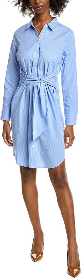 Ellen Tracy Tie Waist Shirtdress - ShopStyle Day Dresses