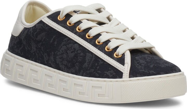 Versace Barroco Greca Jacquard Low Top Sneaker - ShopStyle