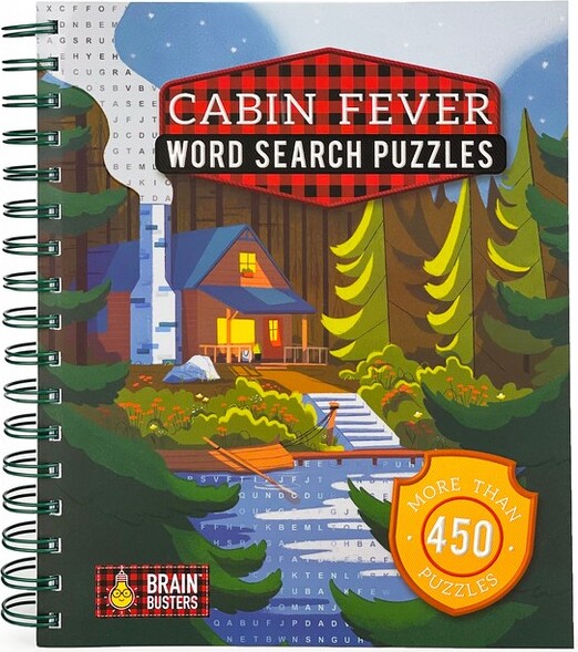 Cabin Fever Word Search Puzzles - (Brain Busters) by Parragon Books ...