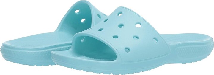 Crocs Classic Slide (Ice Blue) Shoes - ShopStyle