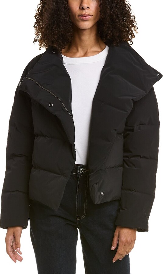 Theory Offset Puffer Jacket - ShopStyle