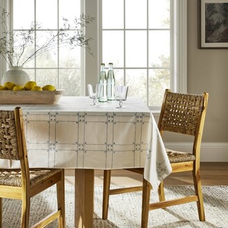 Threshold designed w/Studio McGee 60"x84" Windowpane Oiled Tablecloth ...