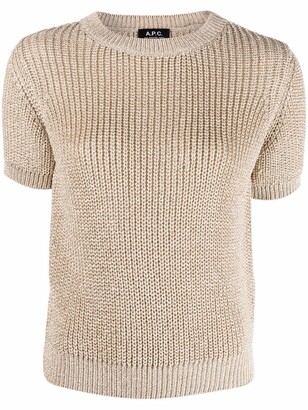 Metallic Gold Jumper | Shop the world’s largest collection of fashion ...