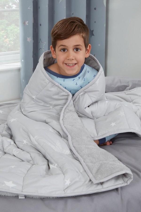 Dreamscene Star Teddy Fleece Kids Weighted Blanket - ShopStyle
