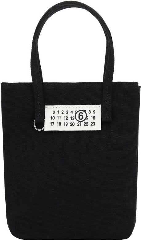 MM6 MAISON MARGIELA Logo Patch Mini Tote Bag - ShopStyle