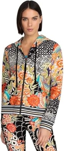 Johnny Was Women's Sunrise Modern Zip UP Hoodie - ShopStyle