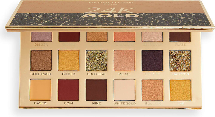 Revolution Pro 24K Gold Eye Shadow Palette - ShopStyle