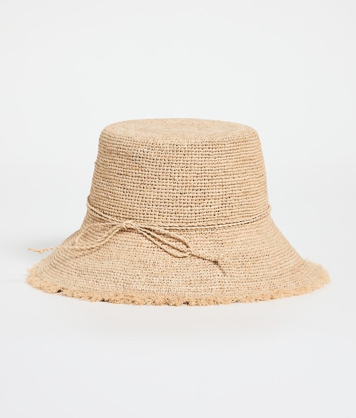 Hat Attack Packable Raffia Bucket (2024) - ShopStyle