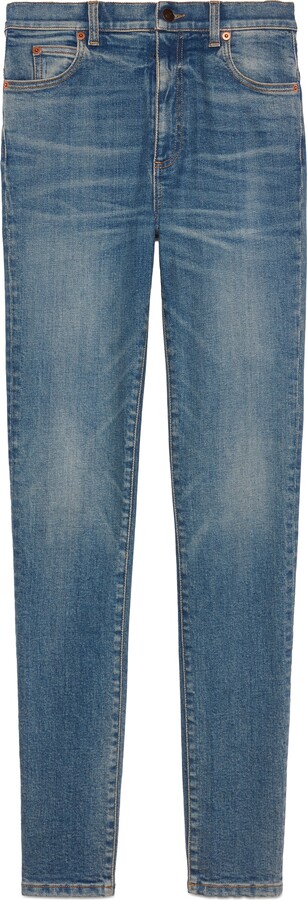 Gucci Denim pant with Horsebit - ShopStyle Flare Jeans