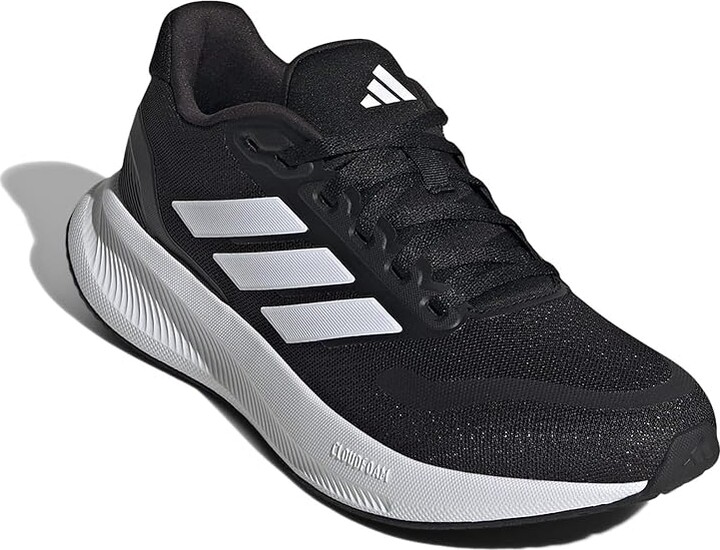 adidas Run Falcon 5 W Running Shoes (Black/White/Black) Women's Running ...