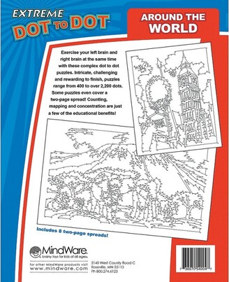 MindWare Extreme Dot To Dot: Around The World - Brainteasers - ShopStyle Home Office Accessories