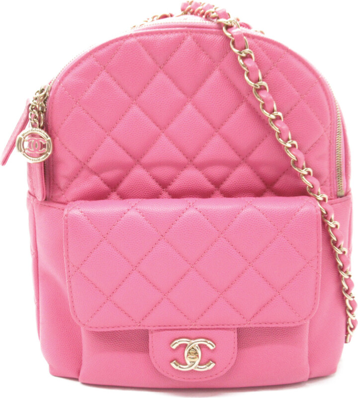 Chanel Leather backpack - ShopStyle