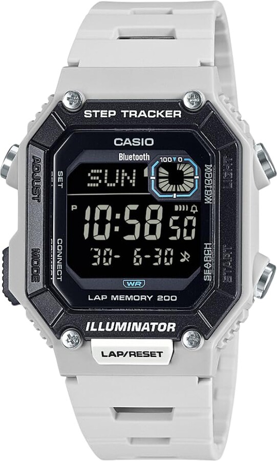 Casio WSB1000 Series | Men’s Digital Watch | 100M WR | Bluetooth | Step ...