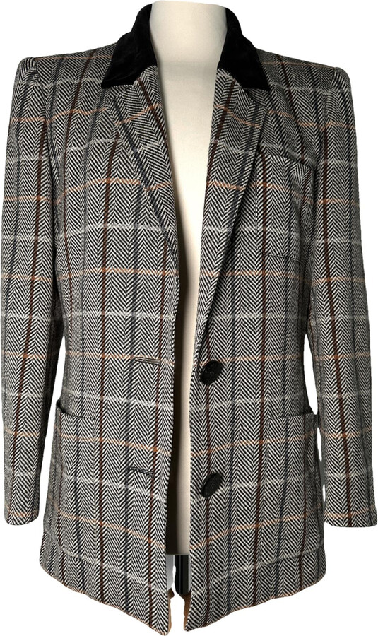 Hermes Wool suit jacket - ShopStyle