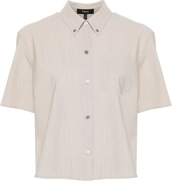 Theory Shirts - ShopStyle Tops