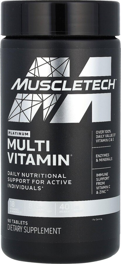 MuscleTech Platinum Multivitamin - 90 Tablets - ShopStyle Hanukkah ...