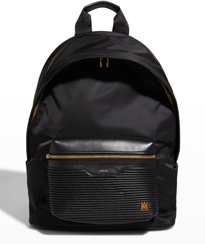 Amiri Men's MX1 Padding Nylon & Leather Backpack - ShopStyle