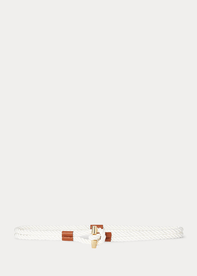 Ralph Lauren Medium Cotton Rope Belt - ShopStyle