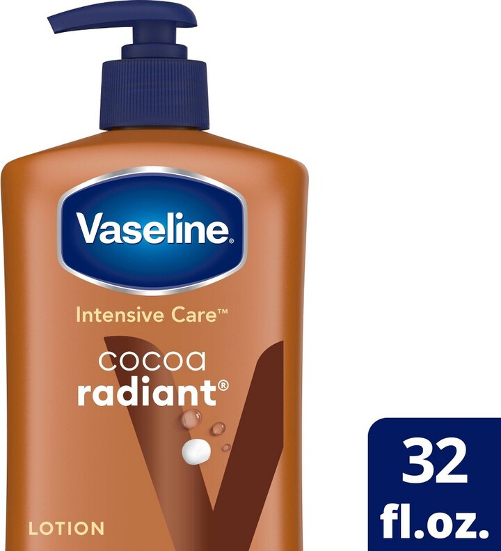 Vaseline Intensive Care Cocoa Radiant Moisture Body Lotion - 32 fl oz ...
