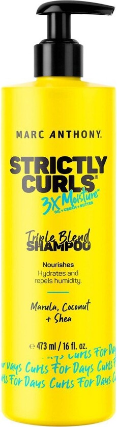 Marc Anthony Strictly Curls 3x Moisture Shampoo for Curly Hair - Shea ...