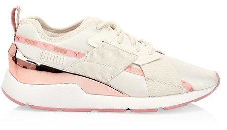 Puma Muse X-2 Metallic Sneakers - ShopStyle
