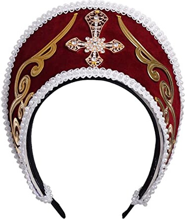 GRACEART Anne Boleyn Hat Headpiece Elizabethan Headwear Tudor Coronet ...
