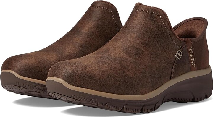 Skechers Easy Going - Modern Hour - Hands Free Slip-Ins (Chocolate ...