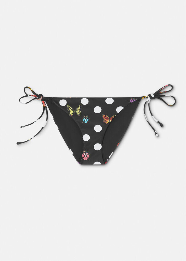 Versace Butterflies Bikini Bottoms - ShopStyle Two Piece Swimsuits