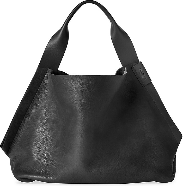 Shinola Women's The Runwell Leather Shoulder Bag - Black - ShopStyle
