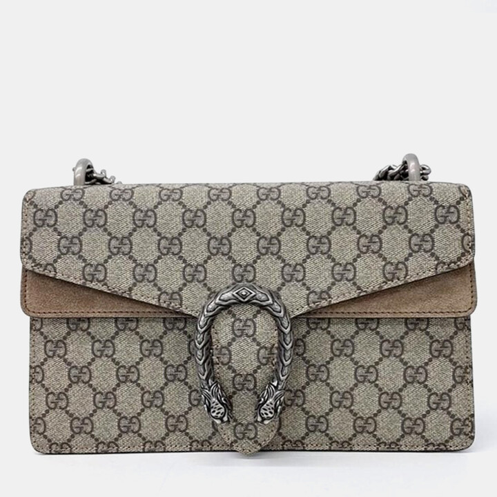Gucci Brown PVC Dionysus Chain Shoulder Bag - ShopStyle