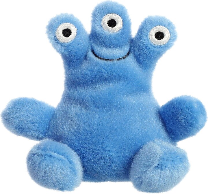 Aurora Mini Zeke Monster Palm Pals Adorable Plush Toy Blue 5 ...