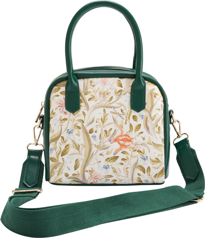 Fable England - Fable Eloise Mini Bowling Bag Iris Green - ShopStyle ...
