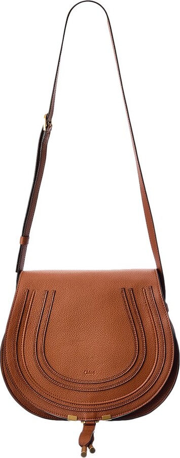 Chloé Marcie Medium Leather Saddle Bag - ShopStyle
