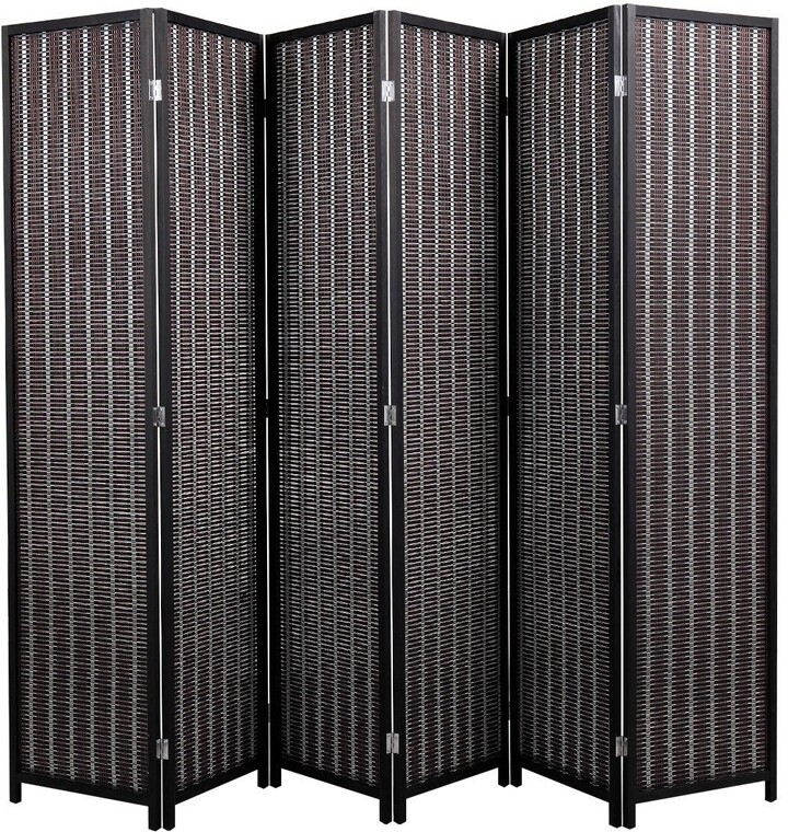 Global Pronex 6-Panel 6 FT Room Divider, Folding Privacy Screens ...