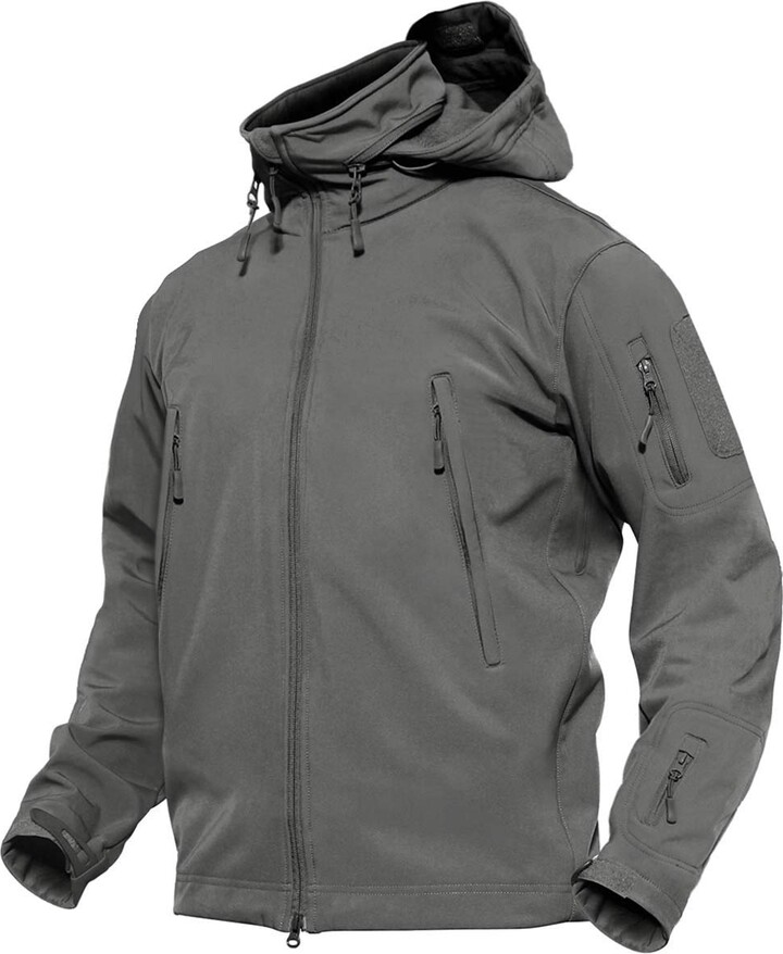 EKLENTSON Men's Jacket -Waterproof Tactical Jackets Winter Coat ...
