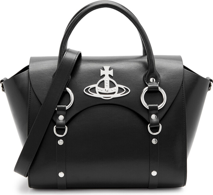 Vivienne Westwood Betty Medium Leather Shoulder bag - ShopStyle