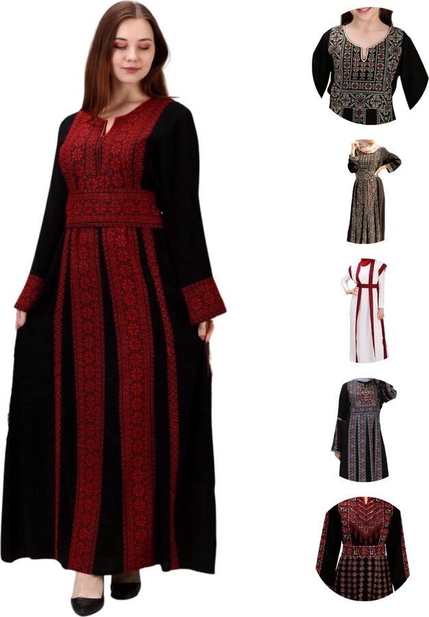 Marwa Fashion Palestinian Thobe for Women - Celebrate Palestinian ...