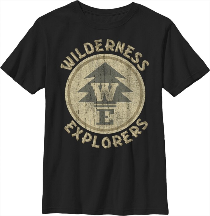 Disney Pixar Boy's Up Wilderness Explorer Badge Child T-Shirt - ShopStyle