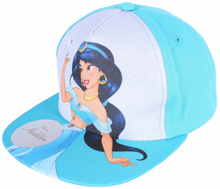 Disney : Aladdin Turquoise Full Cap Hat for Girls Jasmine Aladdin ...