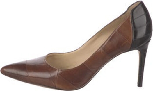 Alexandre Birman Leather Pumps - ShopStyle