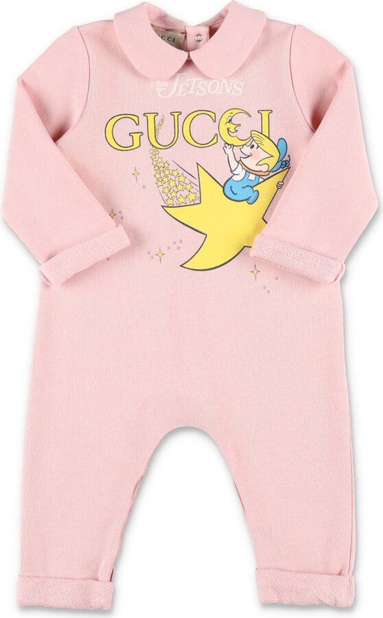 Gucci Children X The Jetson Long-Sleeved Babygrow - ShopStyle Infant ...