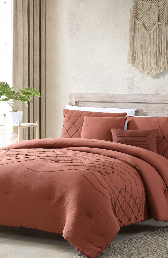 Modern Threads 5-Piece Embellished Bedding Set - ShopStyle Comforters