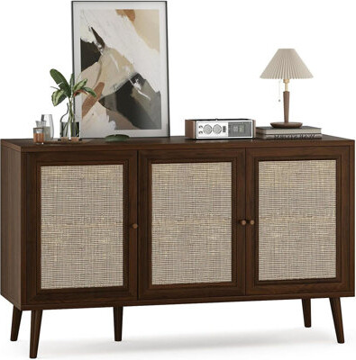 Bay Isle Home Home Sideboard Cabinet, Square Storage Cabinet with ...
